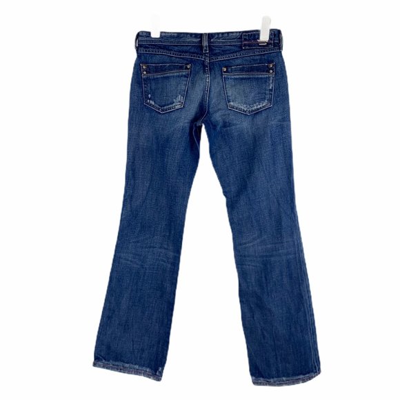 Diesel | Jeans | Diesel Service Spa Distressed Blue Italian Denim B ...